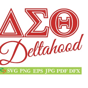 Delta Sigma Theta Deltahood Cut File, Silhouette,cricut, Jpeg, Svg,dfx ...
