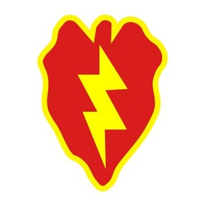 25th Infantry Division Silhouette, Cricut,cut Files, Jpeg, SVG, EPS ...