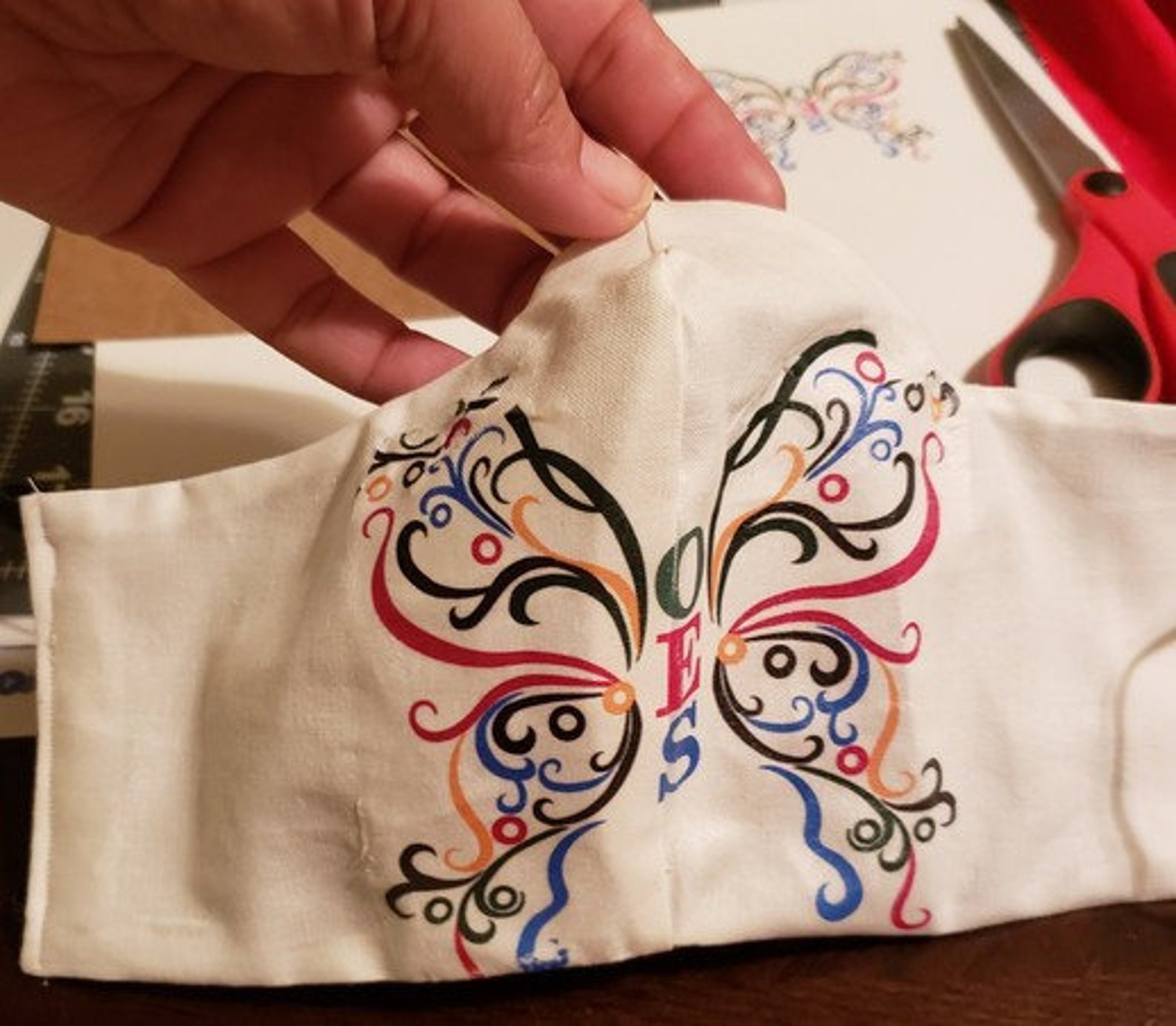 OES Butterfly, Order of the Eastern Star, Cut File, Silhouette Cricut ...