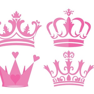 Royal Crown SVG, Princess Tiara SVG, King Crown, Queen Crown, Princess ...
