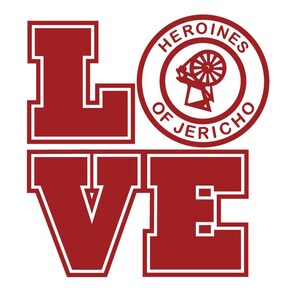 LOVE HOJ Heroines of Jericho Cut File, Silhouette,cricut, Jpeg,svg, Eps ...