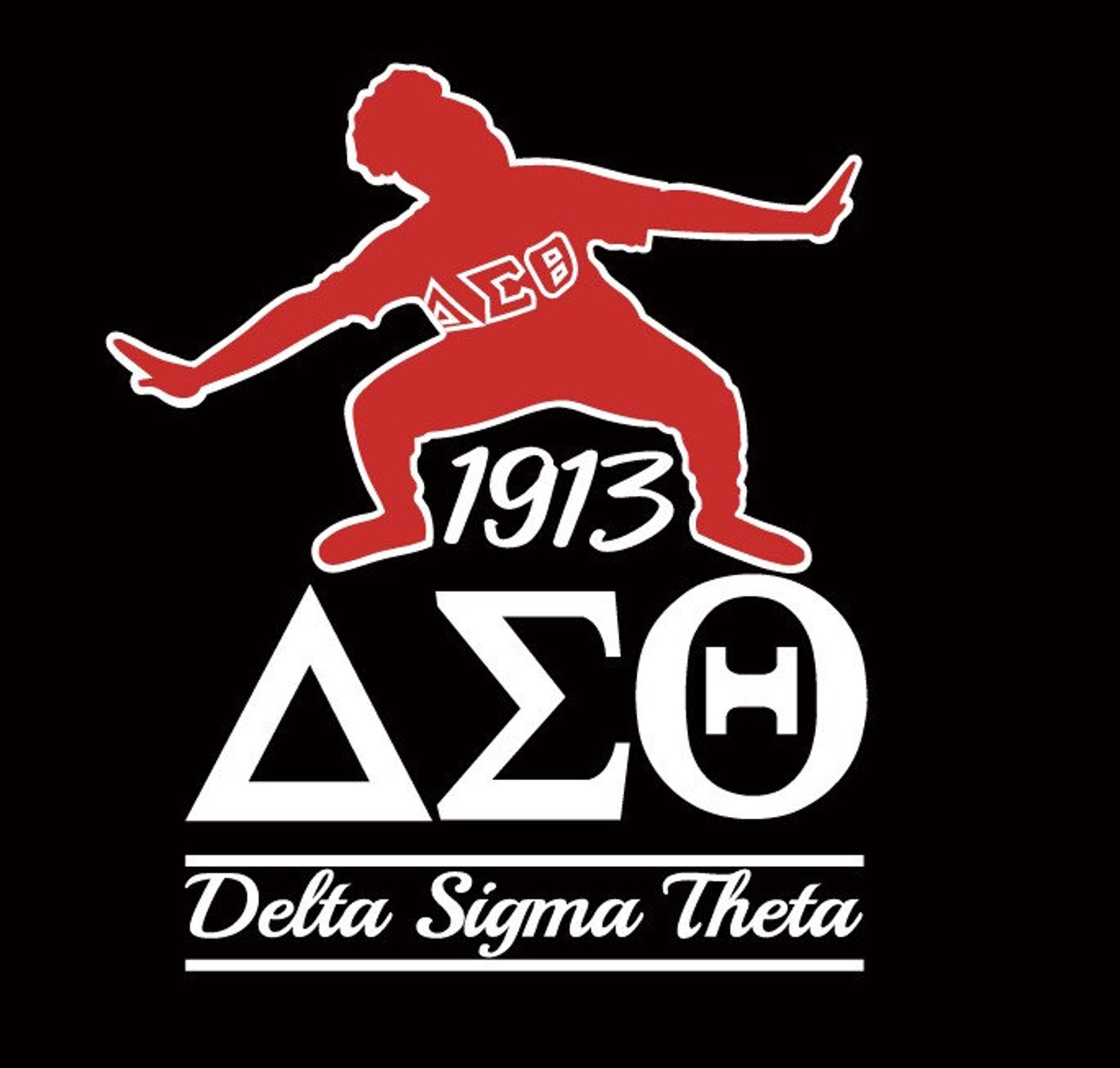 Delta Sigma Theta 1913 Pose Cut File, Silhouette,cricut, Jpeg, Svg,dfx ...