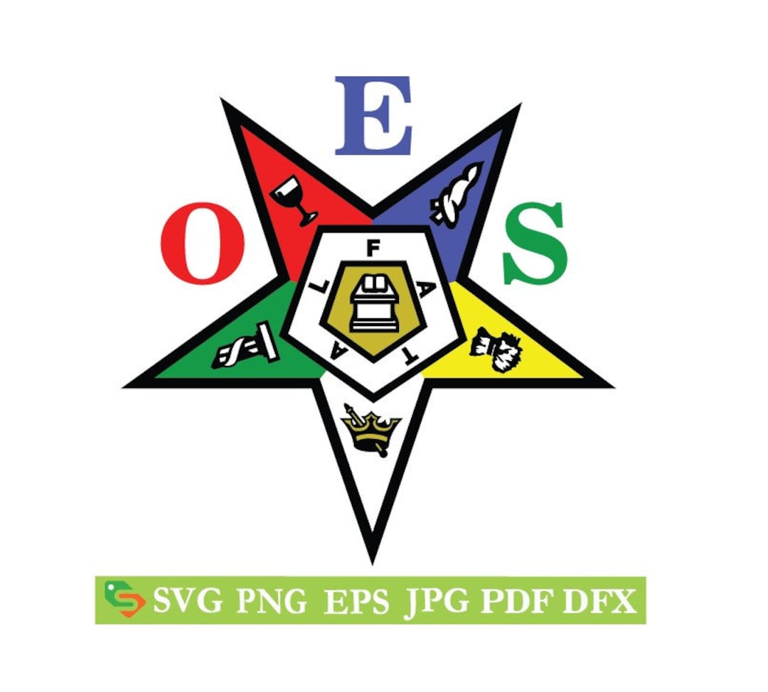 Order of the Eastern Star FATAL Cut File, Silhouette,cricut, Jpeg,svg ...