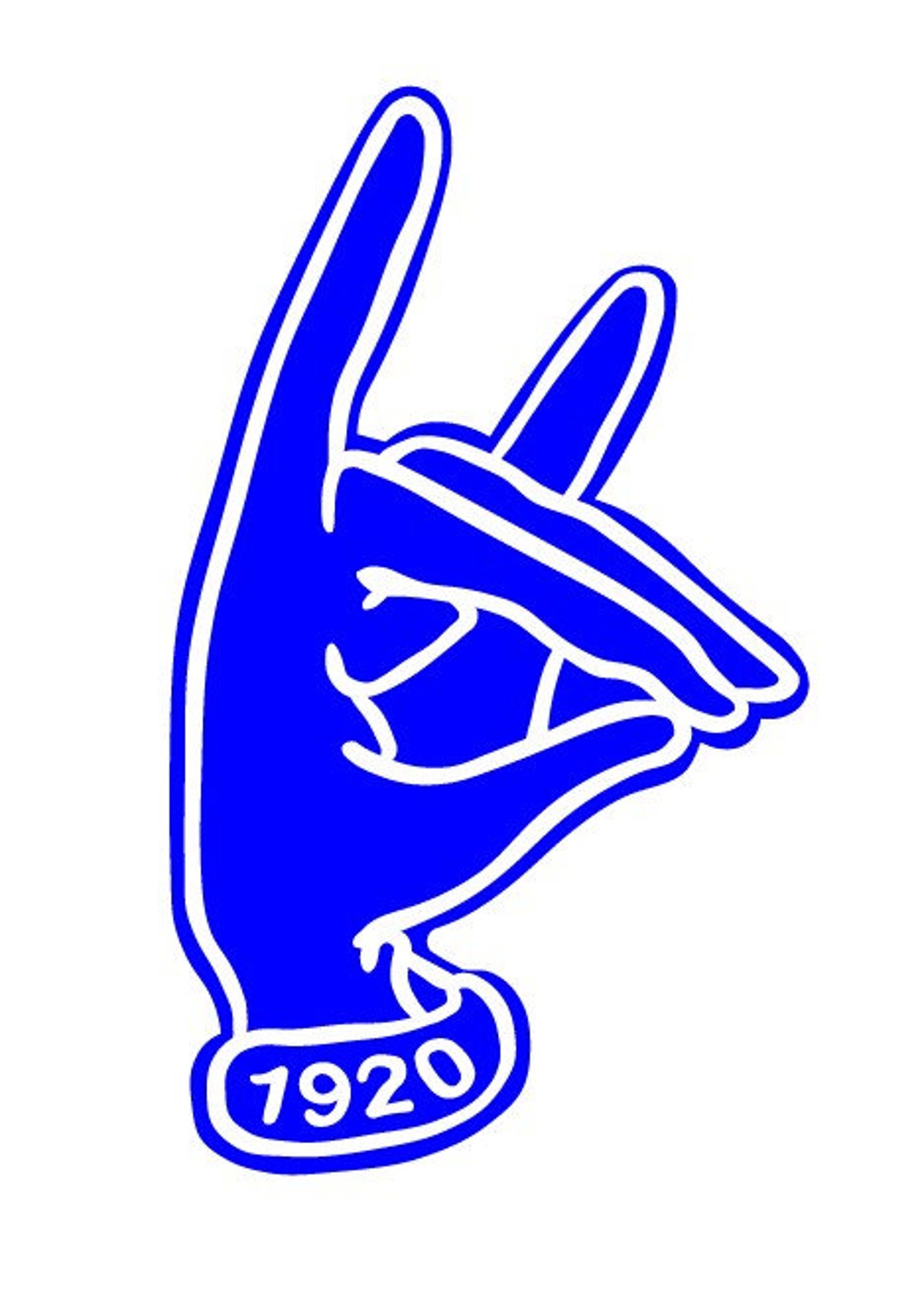 Zeta Phi Beta Hand Sign Cut File, Silhouette,cricut, Jpeg, Svg,dfx Eps ...