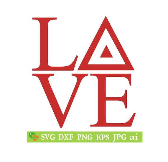 Delta Sigma Theta Love Cut File Silhouettecricut Jpeg | Etsy