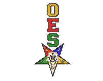 OES Order of the Eastern Star Cut File, Silhouette Cricut, Jpegs, Png ...