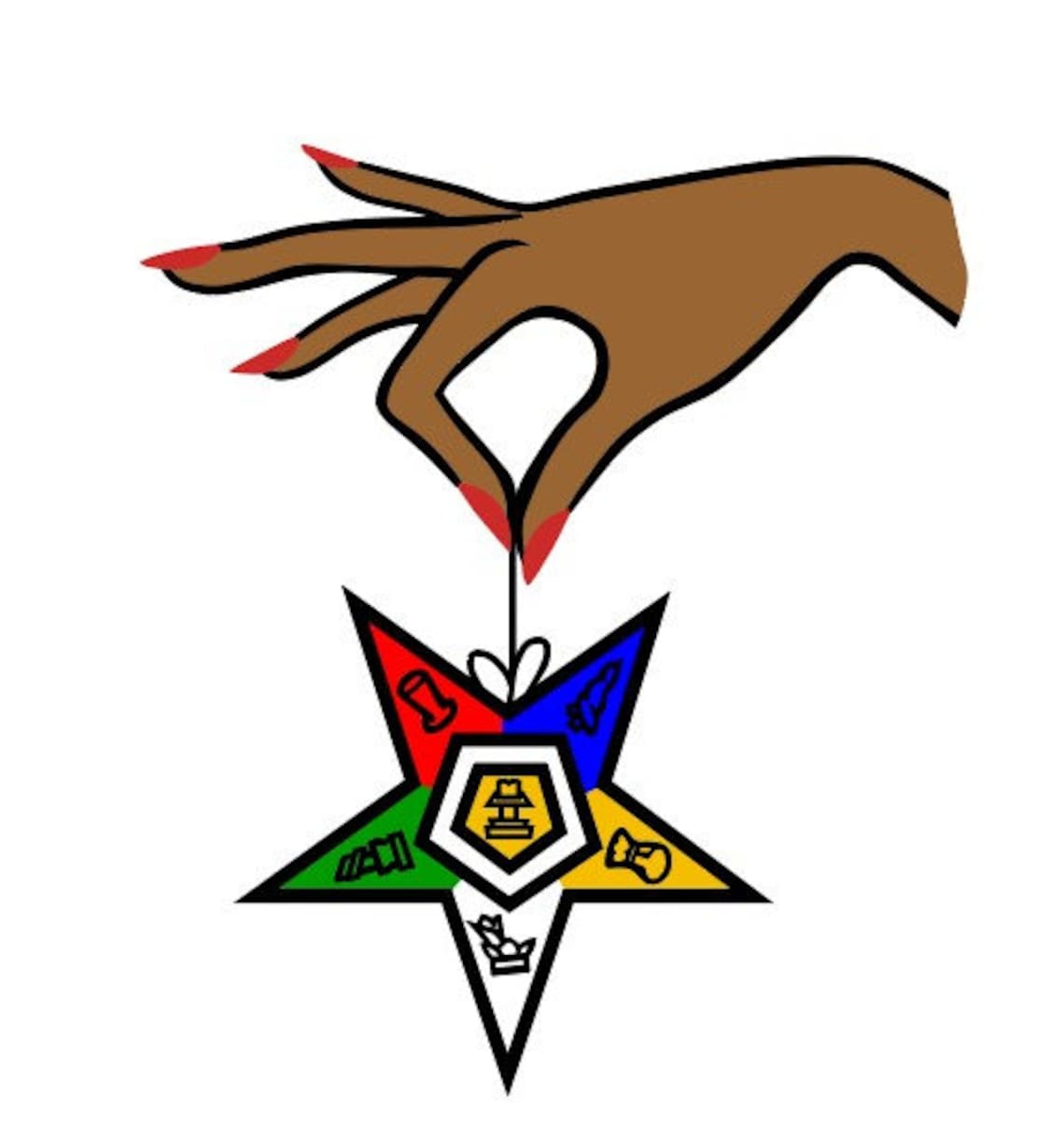 OES Order of the Eastern Star Stole Christmas Cut File - Etsy