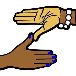 Zeta Z Hand Sign Cut File, Silhouette,cricut, Jpeg, Svg,dfx, Eps, Png ...