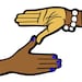 Zeta Z Hand Sign Cut File, Silhouette,cricut, Jpeg, Svg,dfx, Eps, Png ...