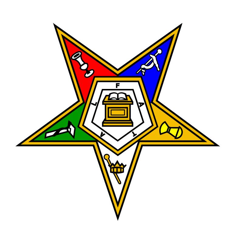 OES Order of the Eastern Star FATAL Custom Text Emblem- Silhouette ...