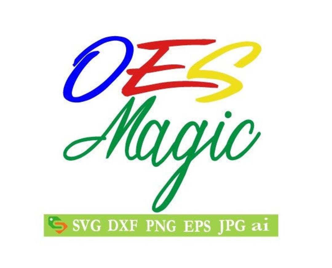 OES Order of the Eastern Star Magic Cut File, Silhouette,cricut, Jpeg ...
