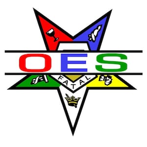 OES Star, Order of the Eastern Star,cut File, Silhouette,cricut, Jpeg ...