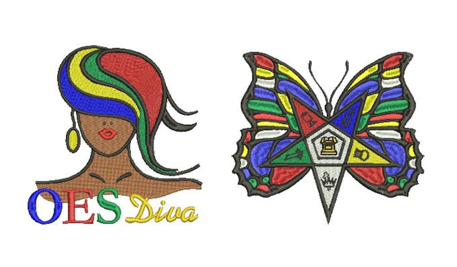 OES Embroidery Design Pack - Etsy