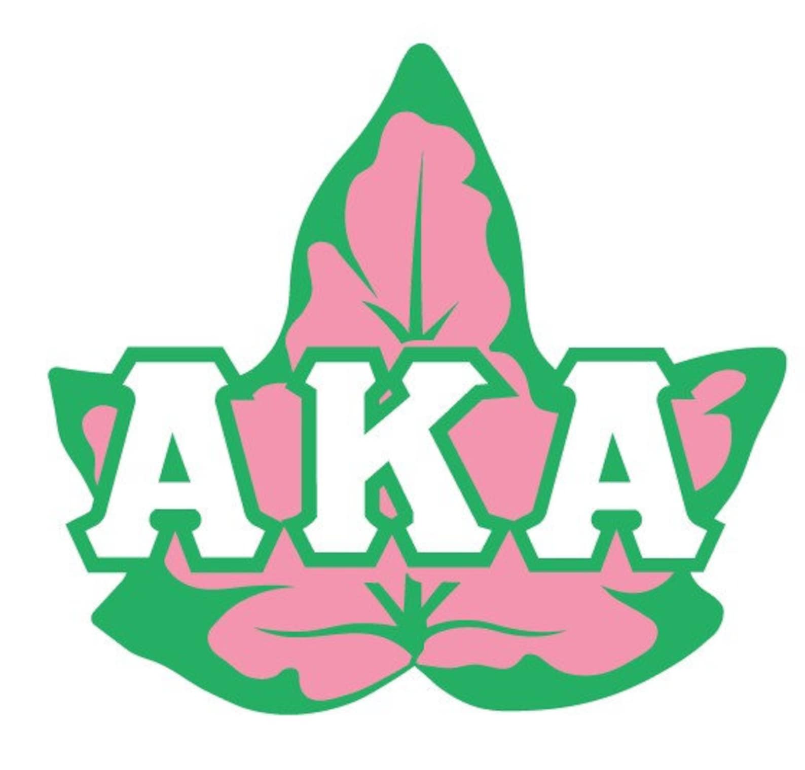 Alpha Kappa Alpha Ivy Leaf Cut File Silhouettecricut Jpeg - Etsy