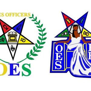OES Order of the Eastern Star SVG PNG Design Pack - Etsy