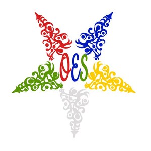 OES Star, Order of the Eastern Star,cut File, Silhouette,cricut, Jpeg ...