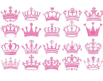 Royal Crown SVG, Princess Tiara SVG, King Crown, Queen Crown, Princess ...