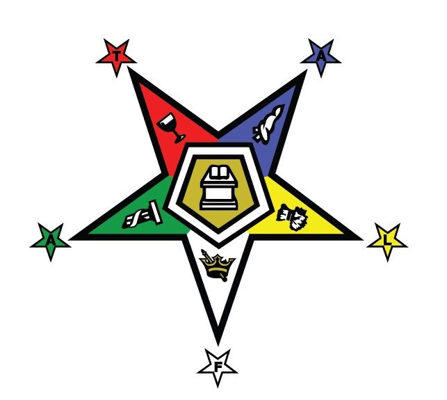 OES Order of the Eastern Star Cut File, Silhouette Cricut, Jpeg, Dfx ...