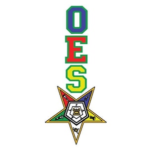 OES Order of the Eastern Star Vertical Cut File, Silhouette Cricut ...