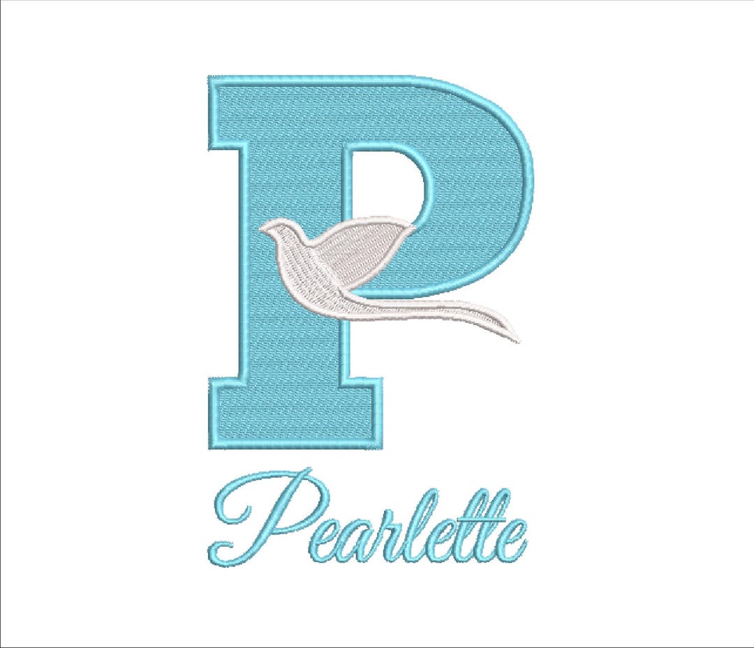 Zeta Pearlette Machine Embroidery Design Files - Etsy