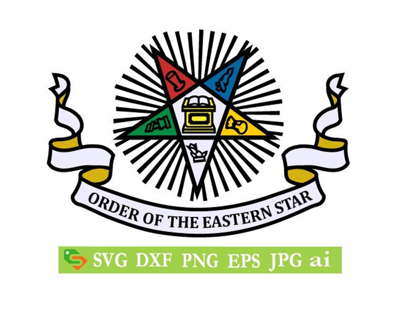 OES Star Order of the Eastern Starcut File - Etsy