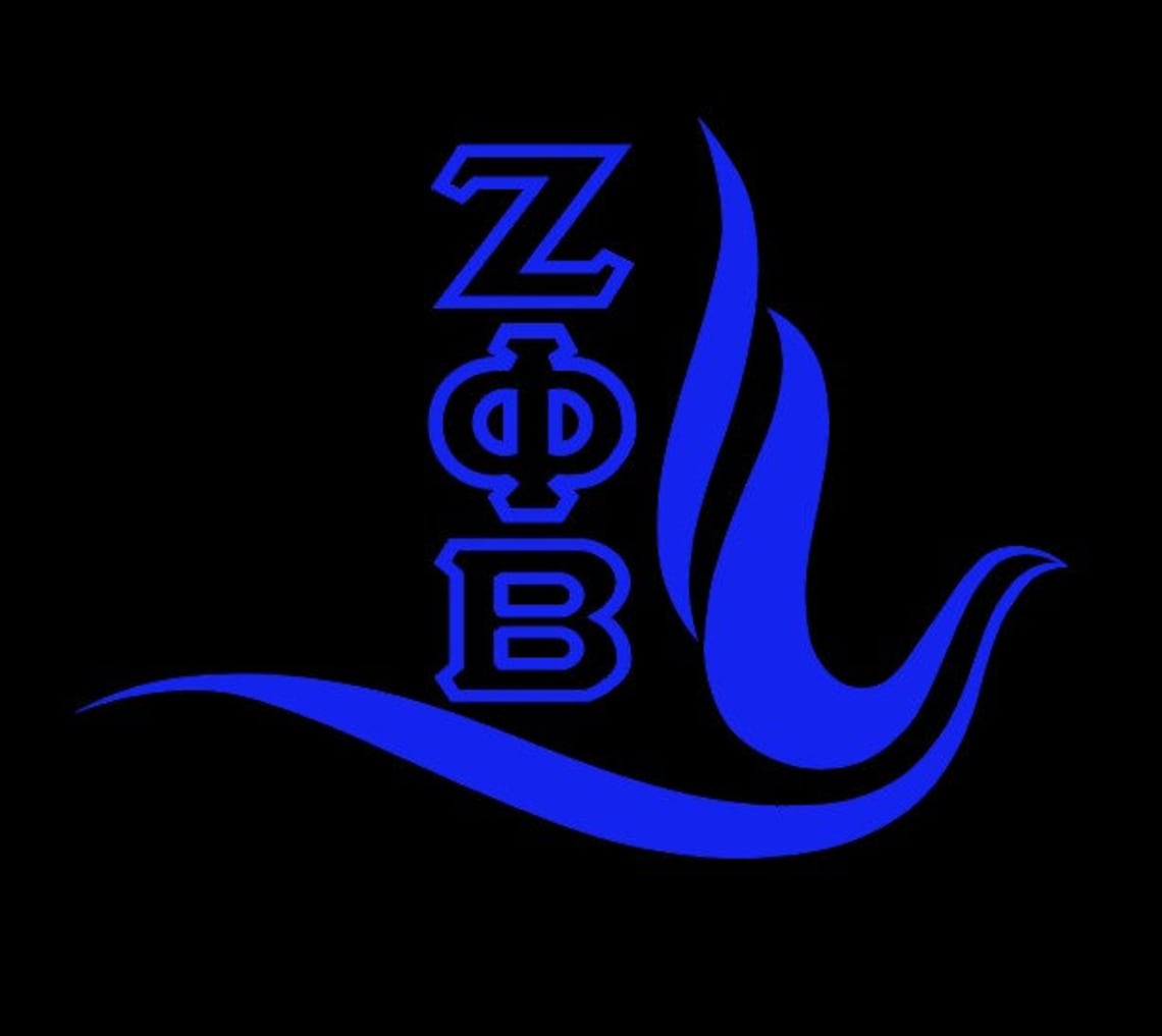 Zeta Phi Beta Dove Cut File Silhouettecricut Jpeg Svgdfx Etsy
