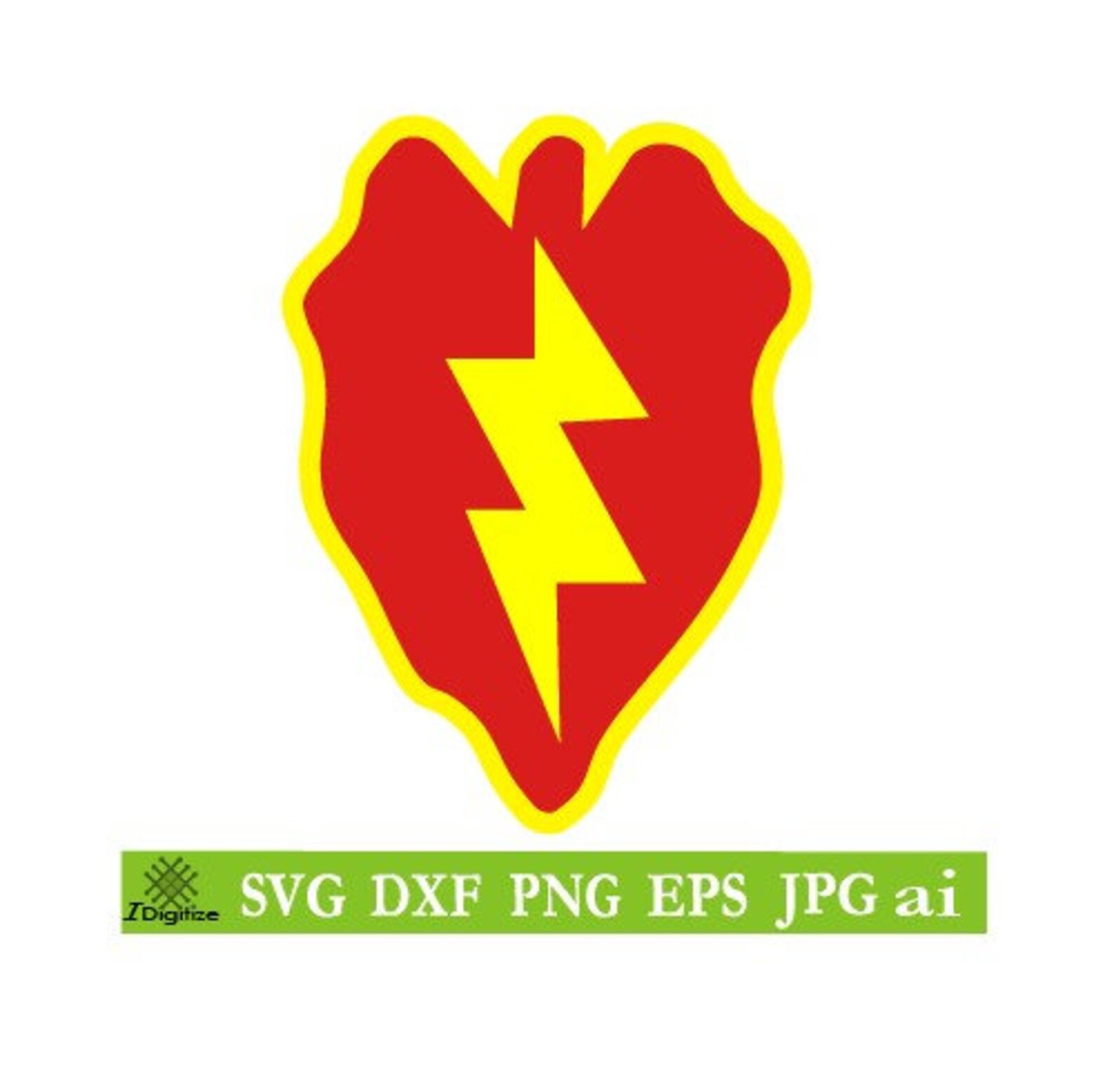 25th Infantry Division Silhouette, Cricut,cut Files, Jpeg, SVG, EPS ...