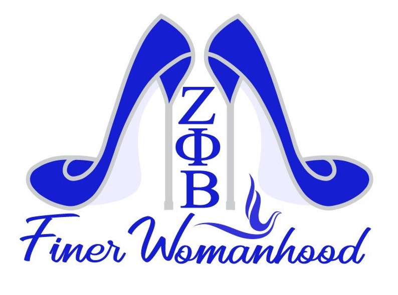 Zeta Phi Beta Finer Womanhood Cut File Silhouettecricut - Etsy