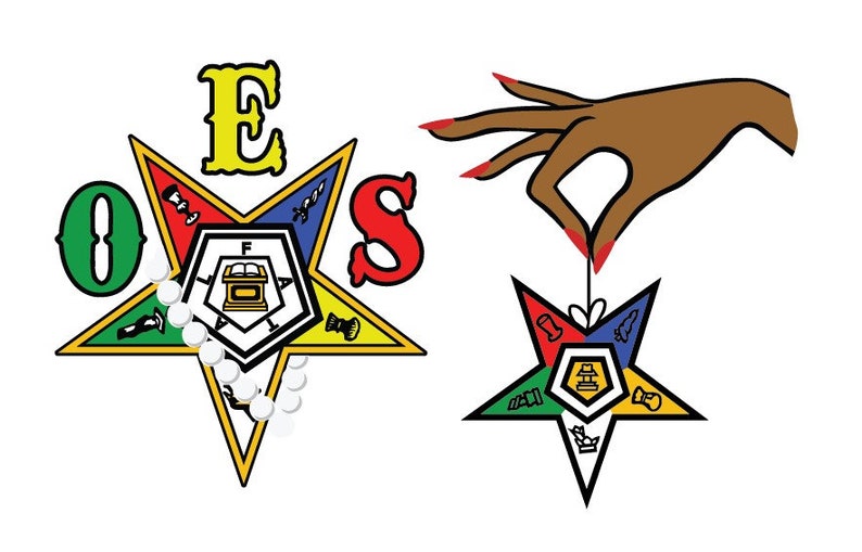 OES Order of the Eastern Star 20 Design Pack,oes Design Bundle,svg Cut ...