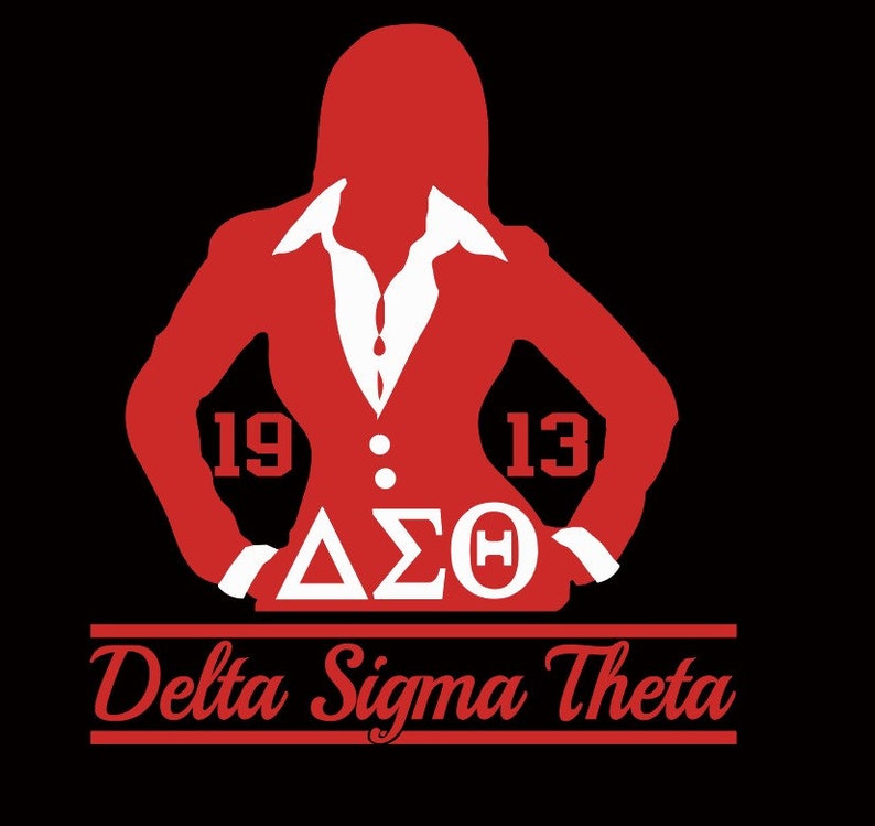 Delta Sigma Theta Boss Lady Svg Silhouette,cricut, Jpeg,svg, Eps, Png ...
