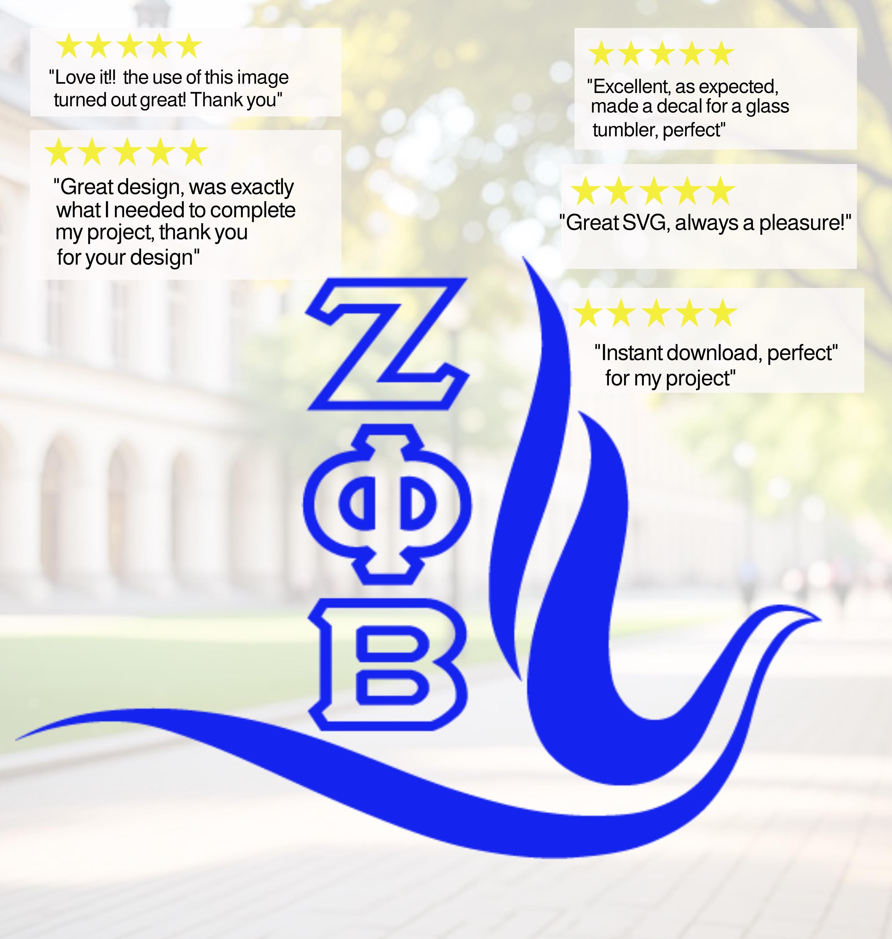 Zeta Phi Beta Dove Cut File, Silhouette,cricut, Jpeg, Svg,dfx, Eps, Png ...