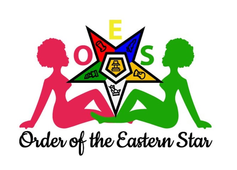 OES Order of the Eastern Star Ladies Cut File Silhouette - Etsy