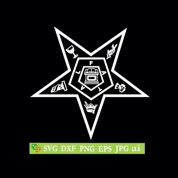 Order of Eastern Star Dxf - Etsy