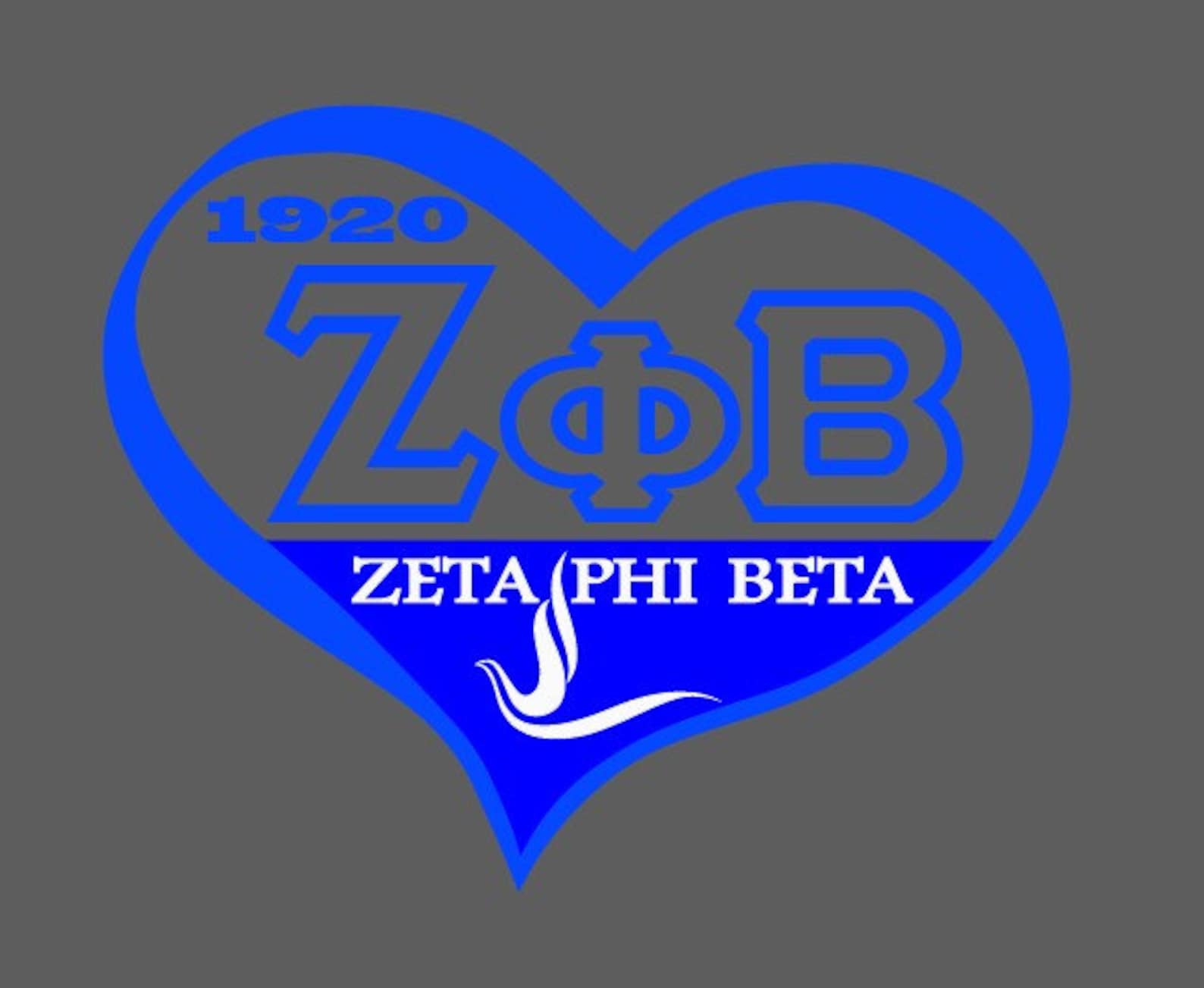 Zeta Phi Beta Cut File Silhouettecricut Jpeg Svgdfx Eps - Etsy