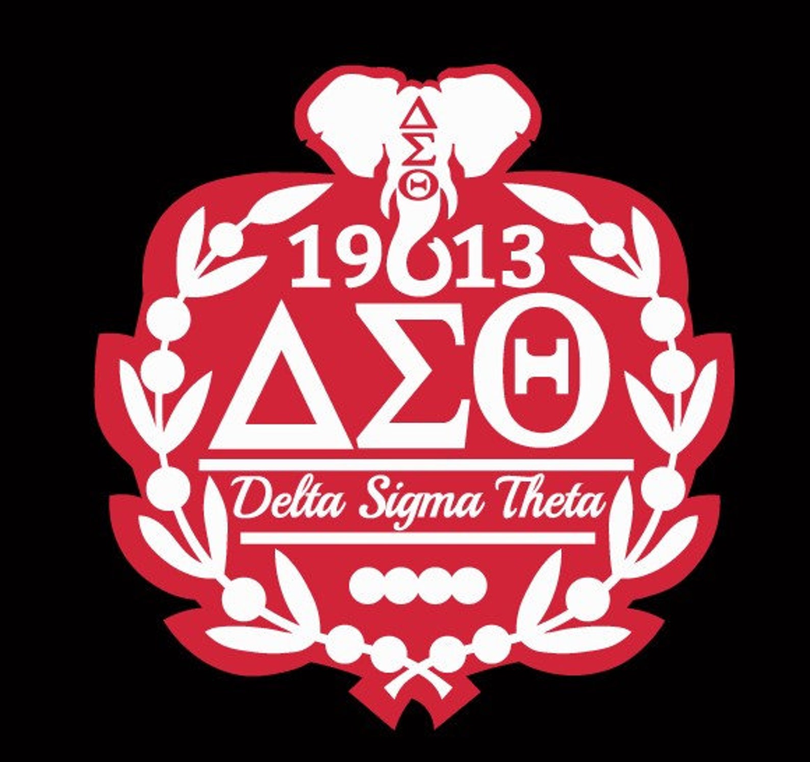 Delta Sigma Theta Shield Cut File Silhouettecricut Jpeg | Etsy