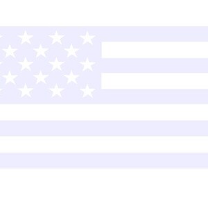 American Flag One Color cut File Silhouettecricut - Etsy