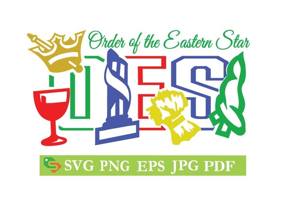 Order of the Eastern Star Sistars Envisioned Edition Images OES Clipart ...