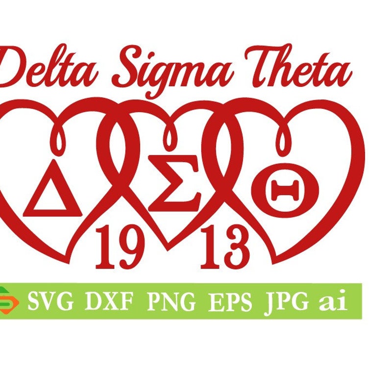 Delta Sigma Theta Decal - Etsy