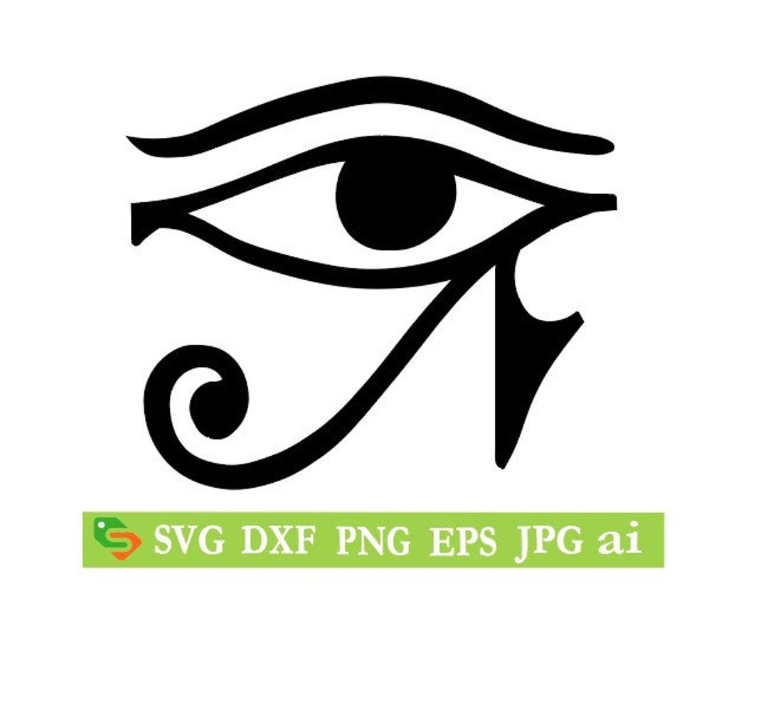 Eye of Ra ,cut File, Silhouette,cricut, Jpeg, Svg,dfx, Eps, Png, Clip ...