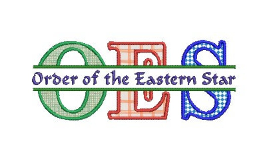 OES Applique Embroidery Design - Etsy
