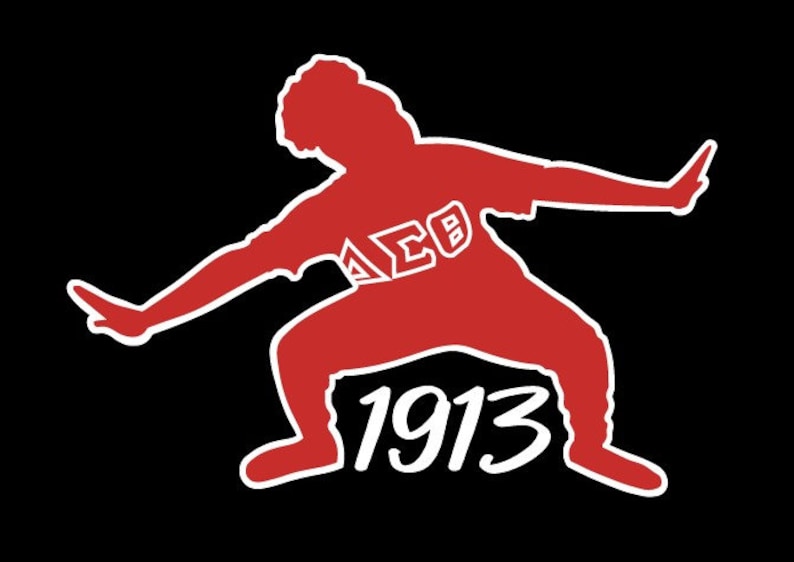 Delta Sigma Theta 1913 Pose Cut File, Silhouette,cricut, Jpeg, Svg,dfx ...