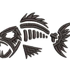Fish Machine Embroidery Design Files - Etsy