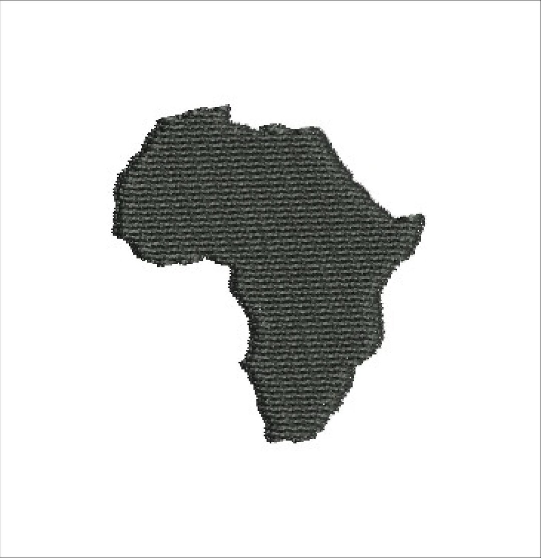Africa Map Tatami Machine Embroidery Design Files - Etsy