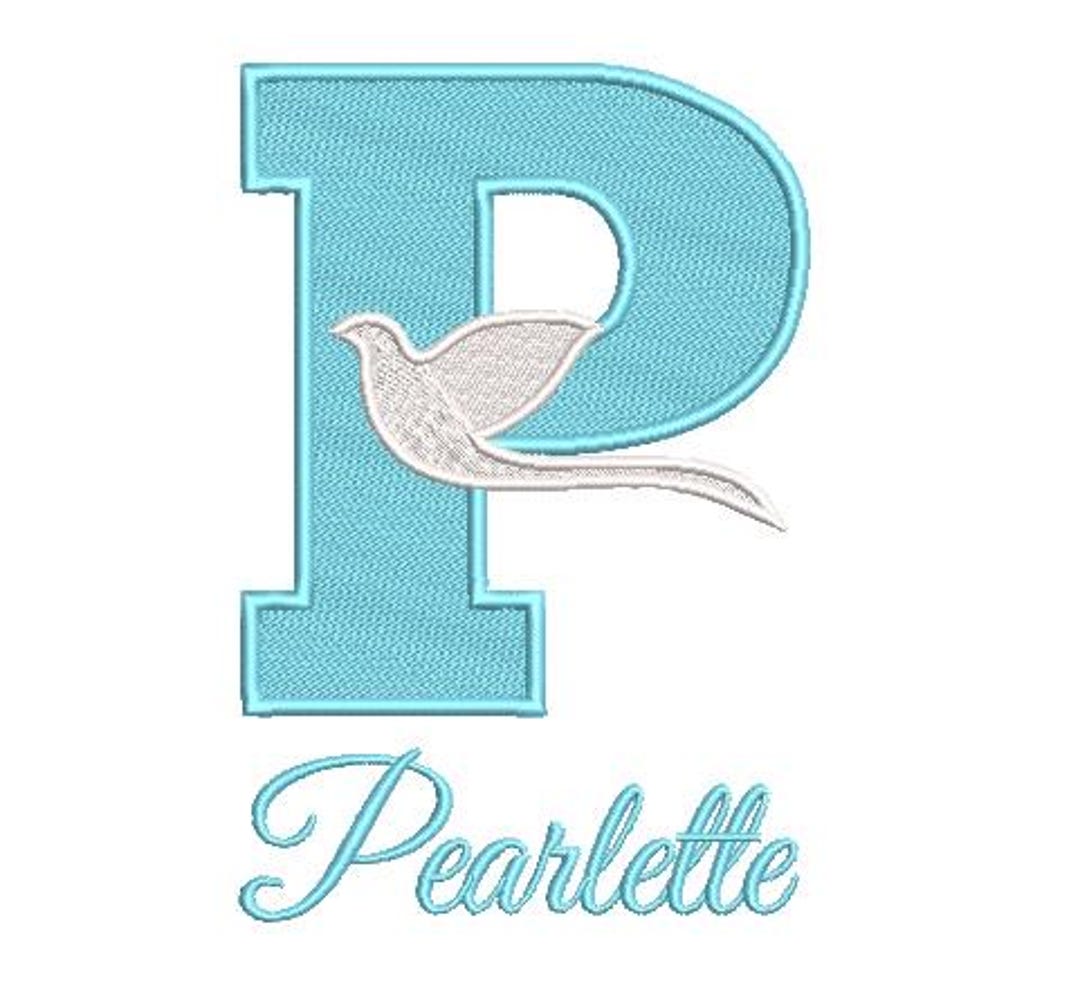 Zeta Pearlette Machine Embroidery Design Files - Etsy