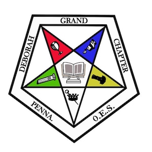 Order of the Eastern Star Deborah Grand Chapter Cut File, Silhouette ...