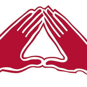 Delta Sigma Theta Hand Sign Cut File, Silhouette,cricut, Jpeg,svg, Eps ...