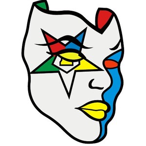 OES Mask, Order of the Eastern Star,cut File, Silhouette Cricut, Jpeg ...