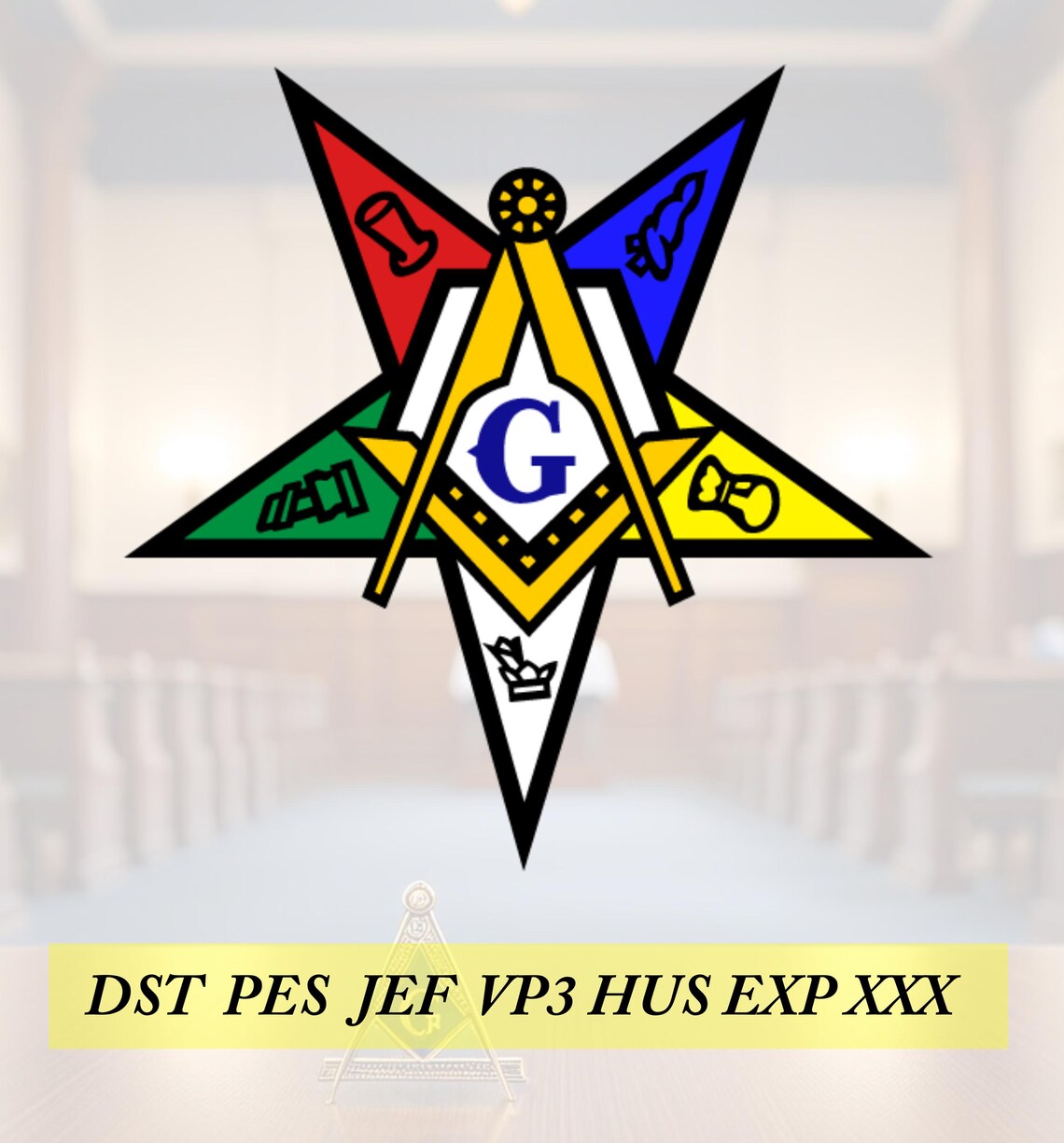 OES Mason,order of the Eastern Star, Free Mason,cut File, Silhouette ...