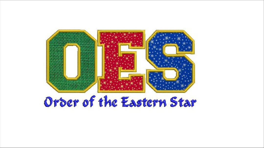 OES Applique Machine Embroidery Design Files - Etsy