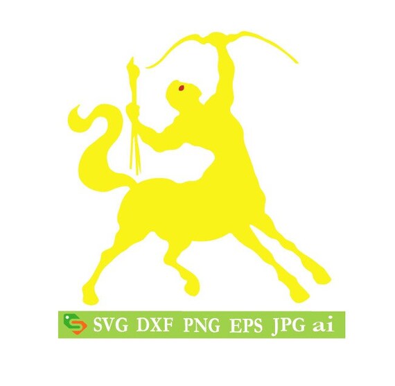 Centaur cut File SilhouetteCricut Jpeg svgdfx eps png | Etsy